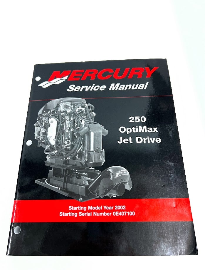 Mercury 90-888438, Service Manual, 250 OptiMax Jet Drive - Max Marine ...
