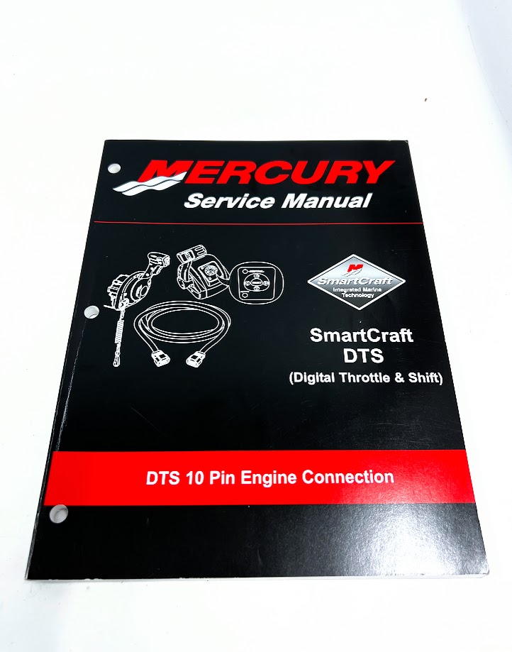 Mercury 90-895372, Service Manual, SmartCraft DTS, DTS 10 Pin ...
