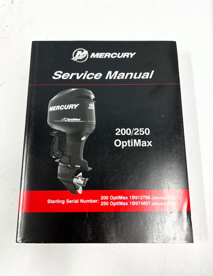 Mercury 90-8M0077343, Service Manual, 200/250 Optimax - Max Marine Outlet