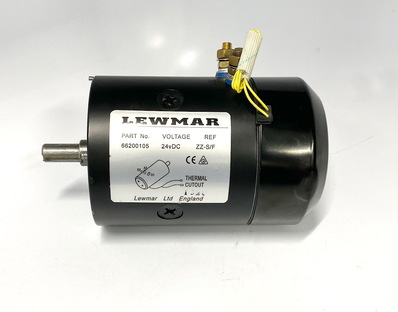 -NEW- Lewmar 66200105 , Windlass Motor 24V , V3 , Fast Fit , (Electric ...