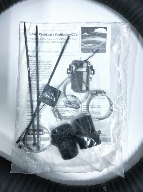 Parker CCV55069, Hose & Fitting Kit, CrankCase Filtration - Max Marine ...