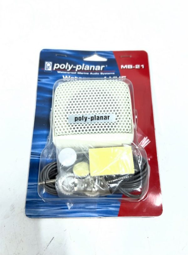 Poly-Planar 3112800210, MB-21 Waterproof VHF Extension Speaker - Max ...