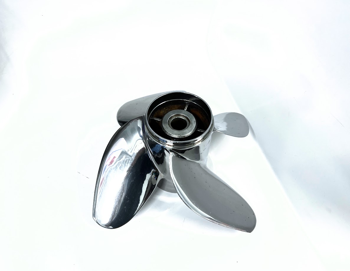 Powertech OFX4L19PCLY200, Stainless Steel Propeller, 4 x 15 1/4in x 19P ...