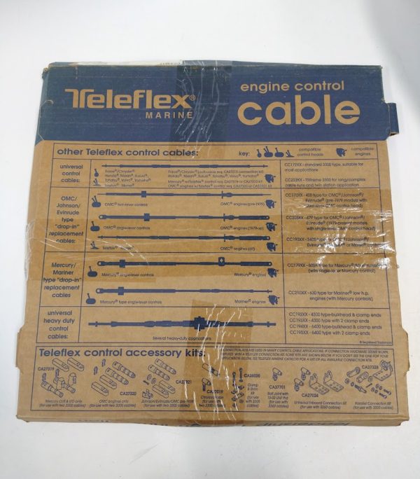Teleflex Marine CC23012, Engine Control Cable Assy 12ft - Max Marine Outlet