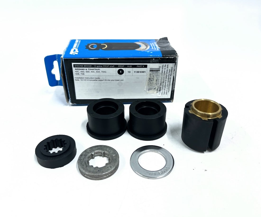 Turning Point Propellers 11300301, Hub Kit, Brass Spline - Max Marine ...