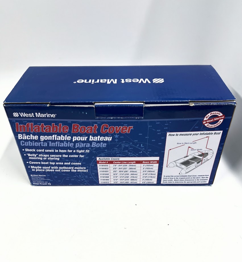 West Marine Model 11161072, Inflatable Boat Cover - Max Marine Outlet