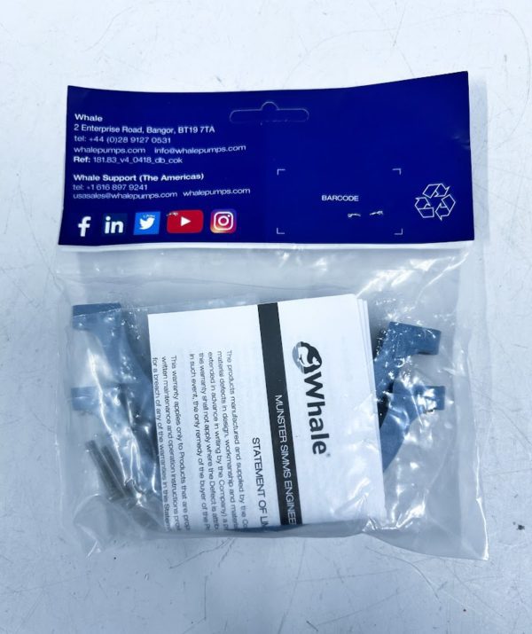 Whale AS1562, Clamping Ring Kit For Gulper 220 Pump - Max Marine Outlet