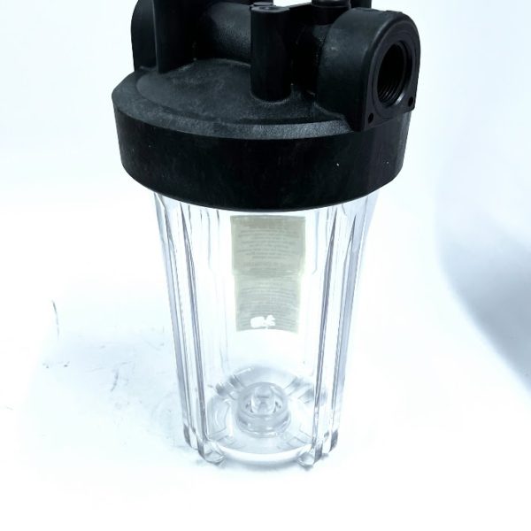 Yacht Mate FM-5000CB1PR, 14in Water Filter, Clear Sump/Black Top ...