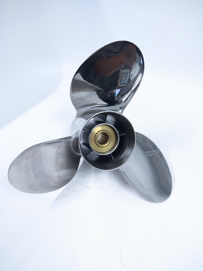 Suzuki Marine 3L x 14 x 20P, Stainless Steel Propeller , 990C0-0061L-20P - Max Marine Outlet