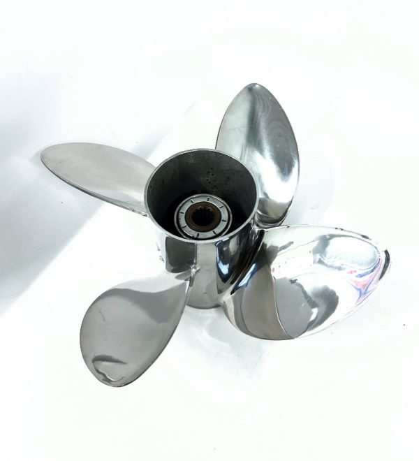 Suzuki Marine, 4 x 15 1/4 x 22R RH, Stainless Steel Prop, 990C0-00510 ...
