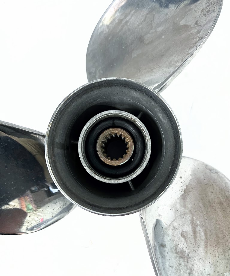 Suzuki 3 X 14 X 22P Left-Hand , Stainless Steel Propeller - Max Marine ...