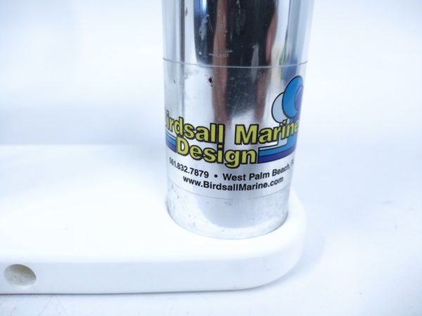 Birdsall Marine Design, White & Chrome 4 Count Console Rod Holder - Max ...