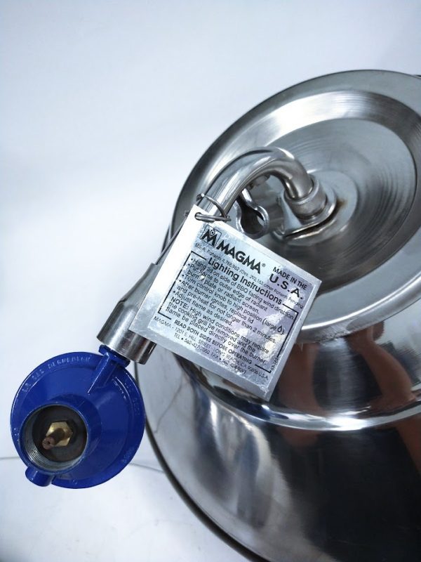 Magma Marine Kettle A10, Stove & Gas Grill Combo With L-Bracket - Max ...