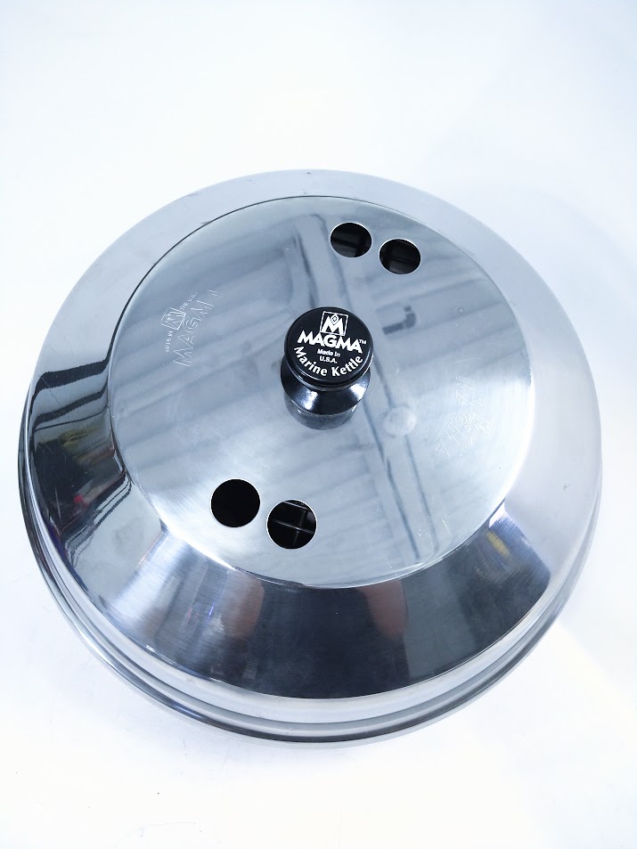 Magma Marine Kettle A10, Stove & Gas Grill Combo With L-Bracket - Max ...