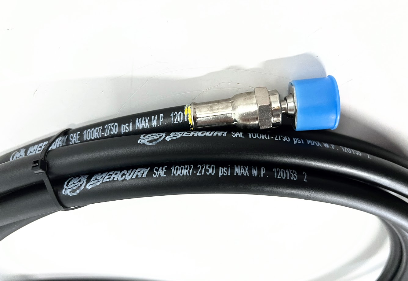 -NEW- Mercury 8M0046926, Hydraulic Hoses Steering, 2 Hose / Piece Kit ...
