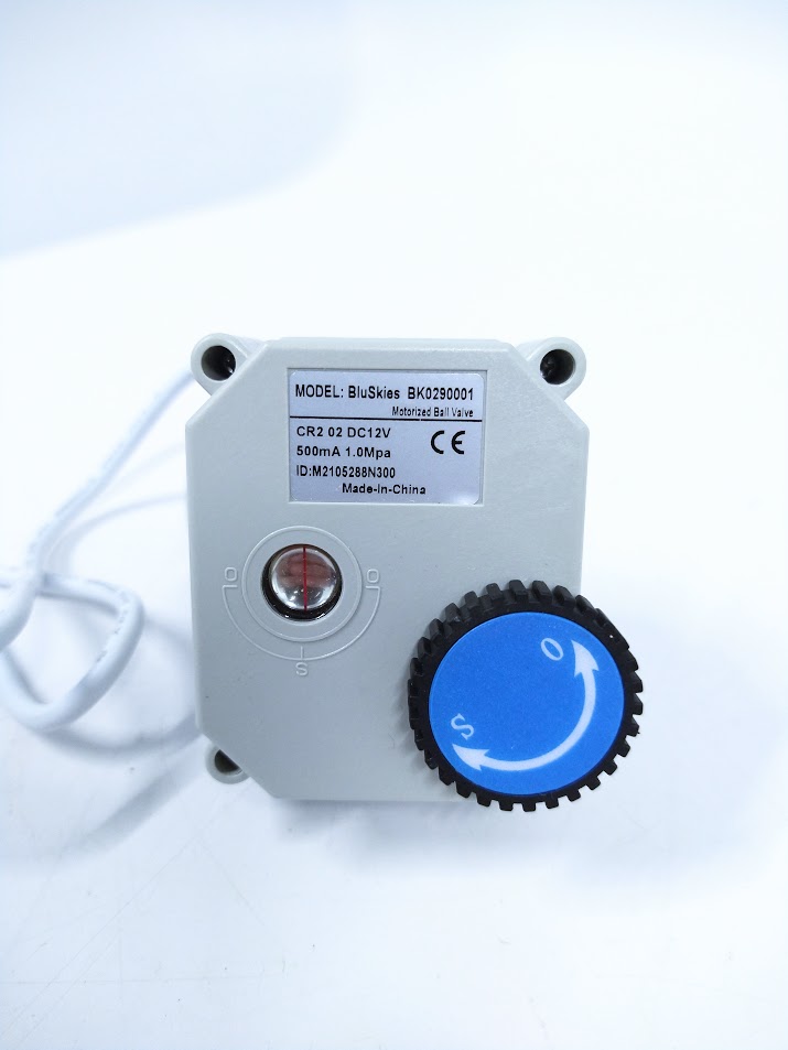 -NEW- Seastar BK0290001, BlueSkies Electric Fuel Ball Valve 1/2'' NTP ...