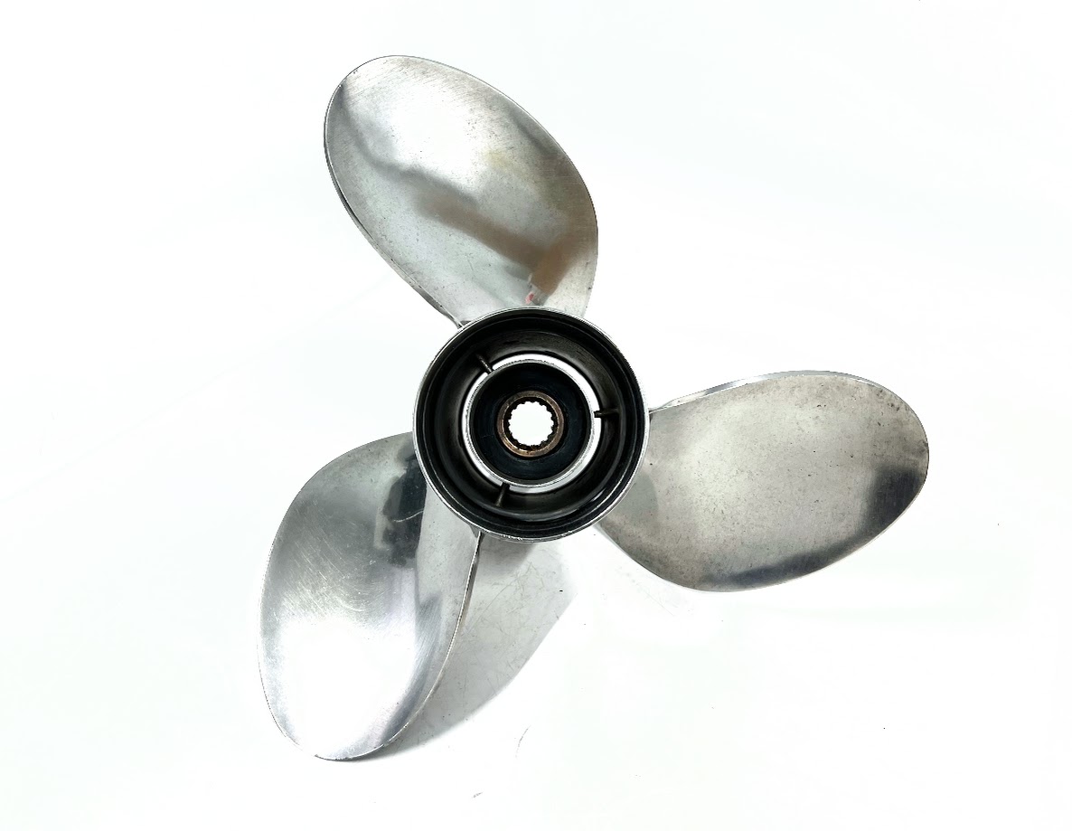 Suzuki 3 x 14 x 22P RH, Stainless Steel Propeller - Max Marine Outlet Suzuki 3 x 14 x 22P RH, Stainless Steel Propeller - Max Marine Outlet
