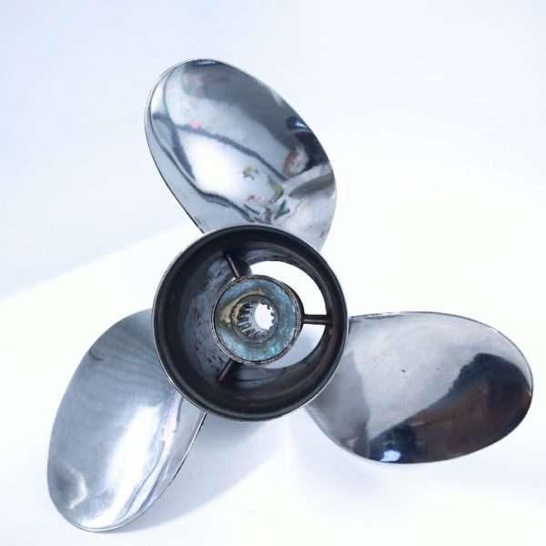 Suzuki Marine 3 x 14 1/4 x 18P , Stainless Steel Propeller - RH - Max ...