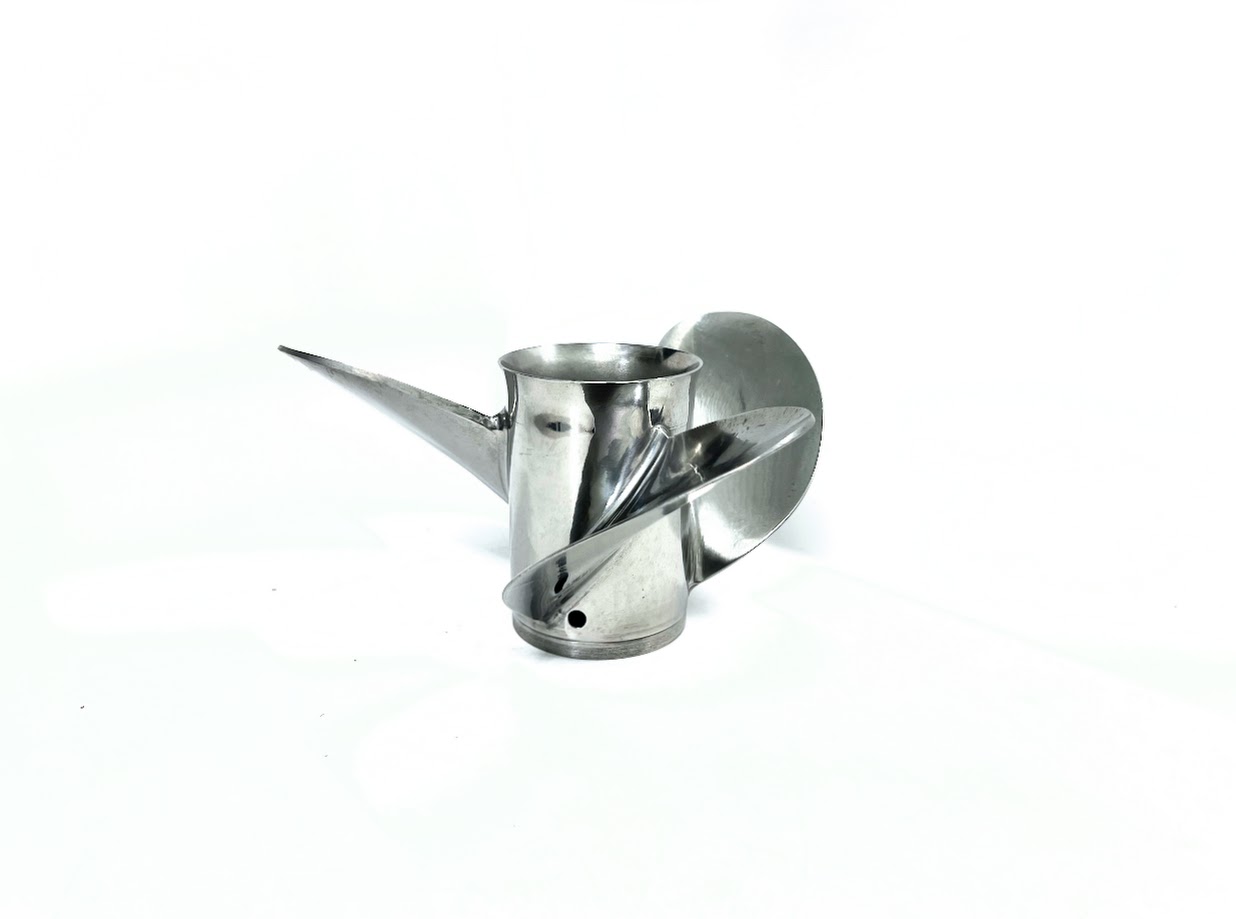 Suzuki Marine 3 x 14 x 20 RH, Stainless Steel Propeller, 990C0-00610 ...