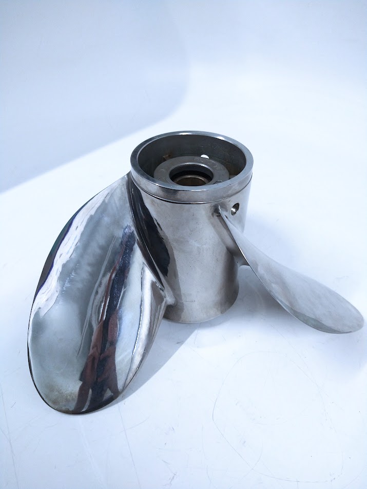 Suzuki Marine 3 x 14 x 20 , Stainless Steel Propeller LH - Max Marine ...