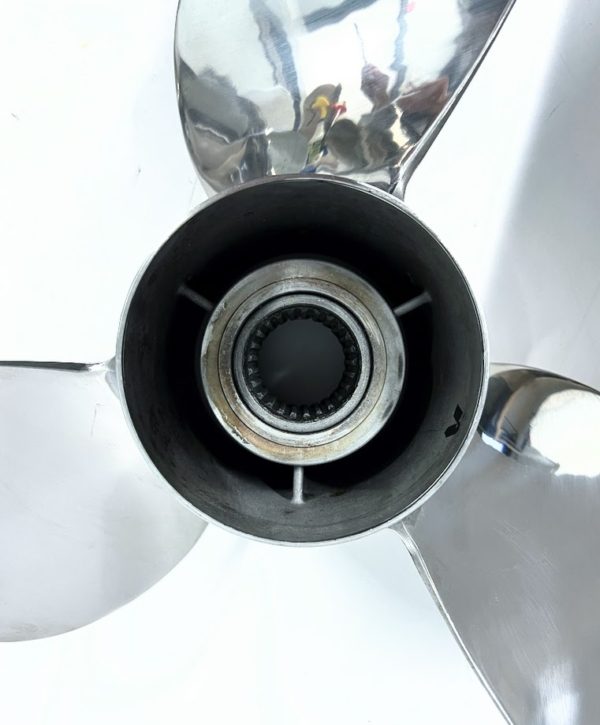 Suzuki Marine, Dual Propeller Set, 3 x 15 1/2 x 22.5 Front & Rear - Max Marine Outlet