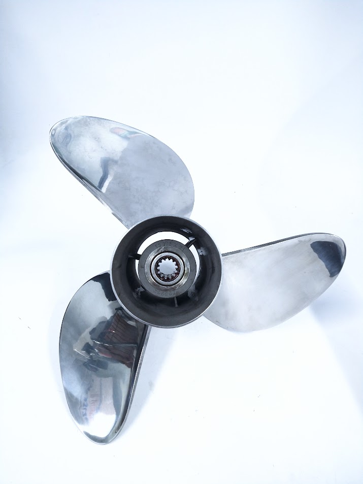 Evinrude Johnson 3 x 13 7/8 x 21, Stainless Steel Viper Propeller ...