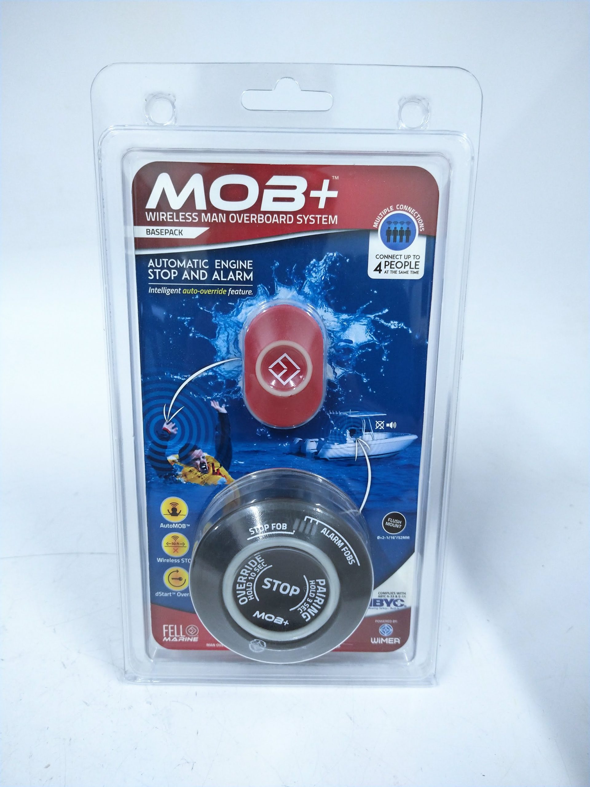 -NEW- FELL Marine 850022007255 , Mob+ Wireless Man Overboard System - Max Marine Outlet