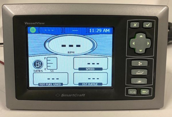 -NEW LCD- Mercury SmartCraft 8M0029457 / Cummins 4939835, VesselView 1. ...