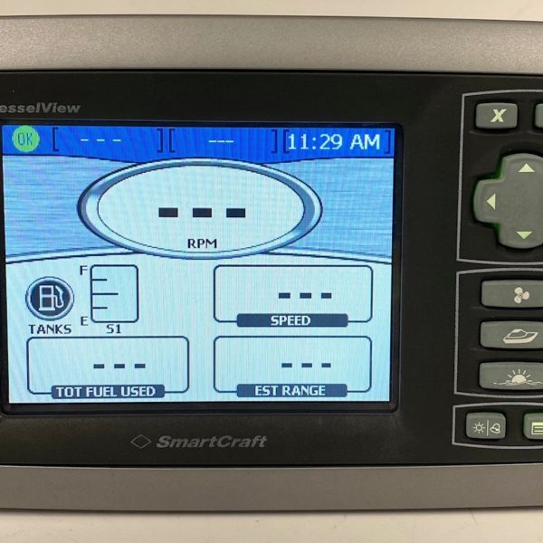 -NEW LCD- Mercury SmartCraft 8M0029457 / Cummins 4939835, VesselView 1. ...