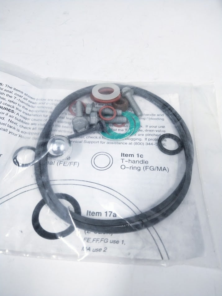 -NEW- Racor Parker RK11-1404, 900/1000 Turbine Service Seal Kit - Max ...