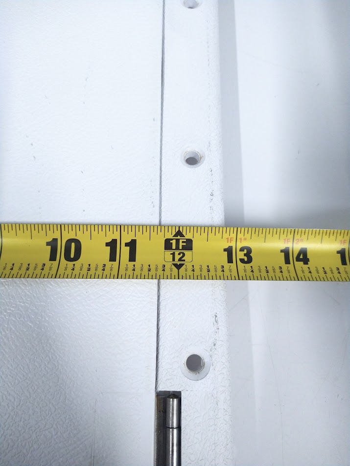 Rabud White Plastic Marine Hatch With Pull Latch - 20'' x 10'' - Max ...