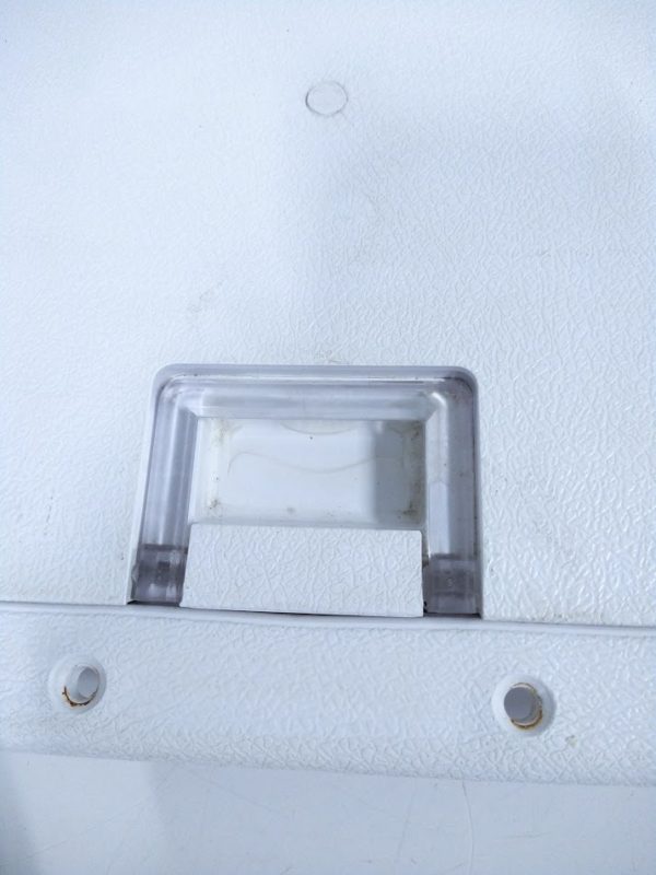 Rabud White Plastic Marine Hatch With Pull Latch - 20'' x 10'' - Max ...