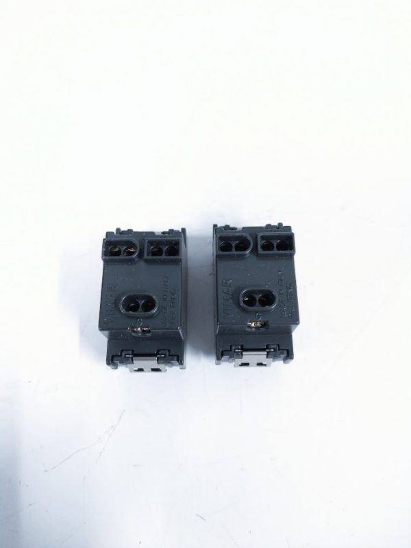 Vimar 16245, Idea Socket Outlet 2P+E 15 A 127 V - 2 Pack - Max Marine ...