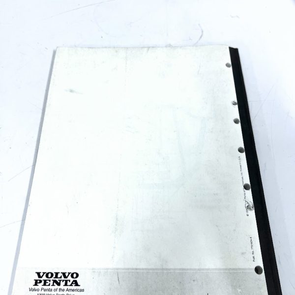 Volvo Penta 7731624-8, Workshop Manual, Models 280 - 290 - 290A ...