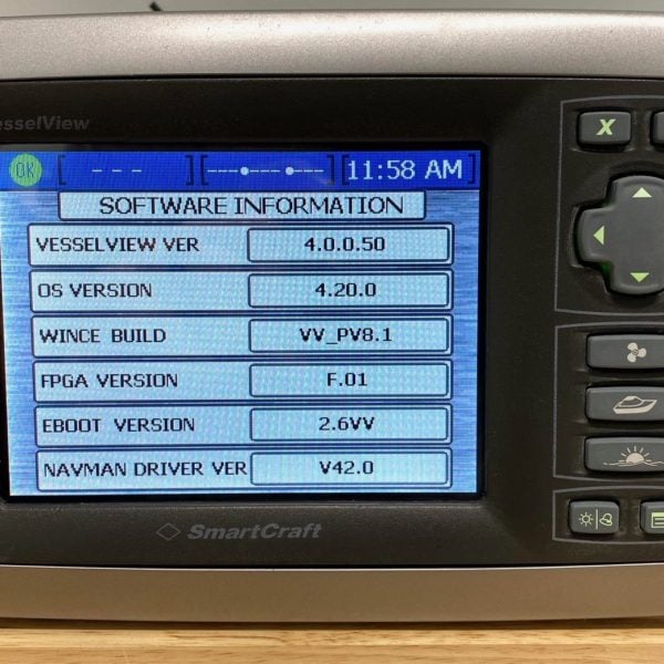 -NEW LCD- Mercury SmartCraft 8M0049056 , VesselView 1.5 Display w ...