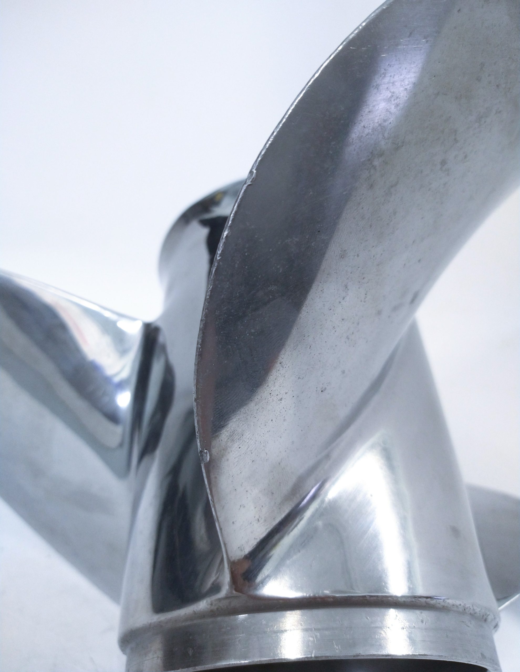 Yamaha 3 x 14 1/2 x 23-M , Stainless Steel Propeller - RH ( Some Dents ...