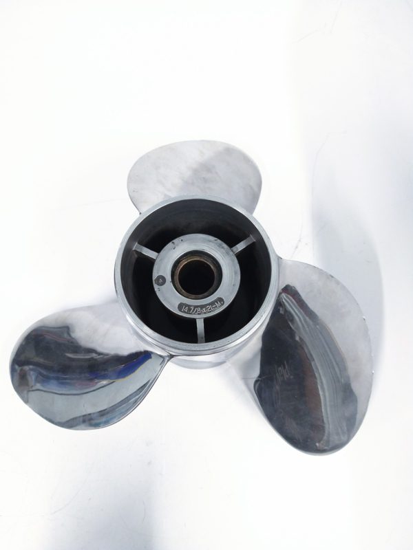 Yamaha 3 x 14 7/8 x 21-M , Stainless Steel Propeller - RH ( Some Dents ...