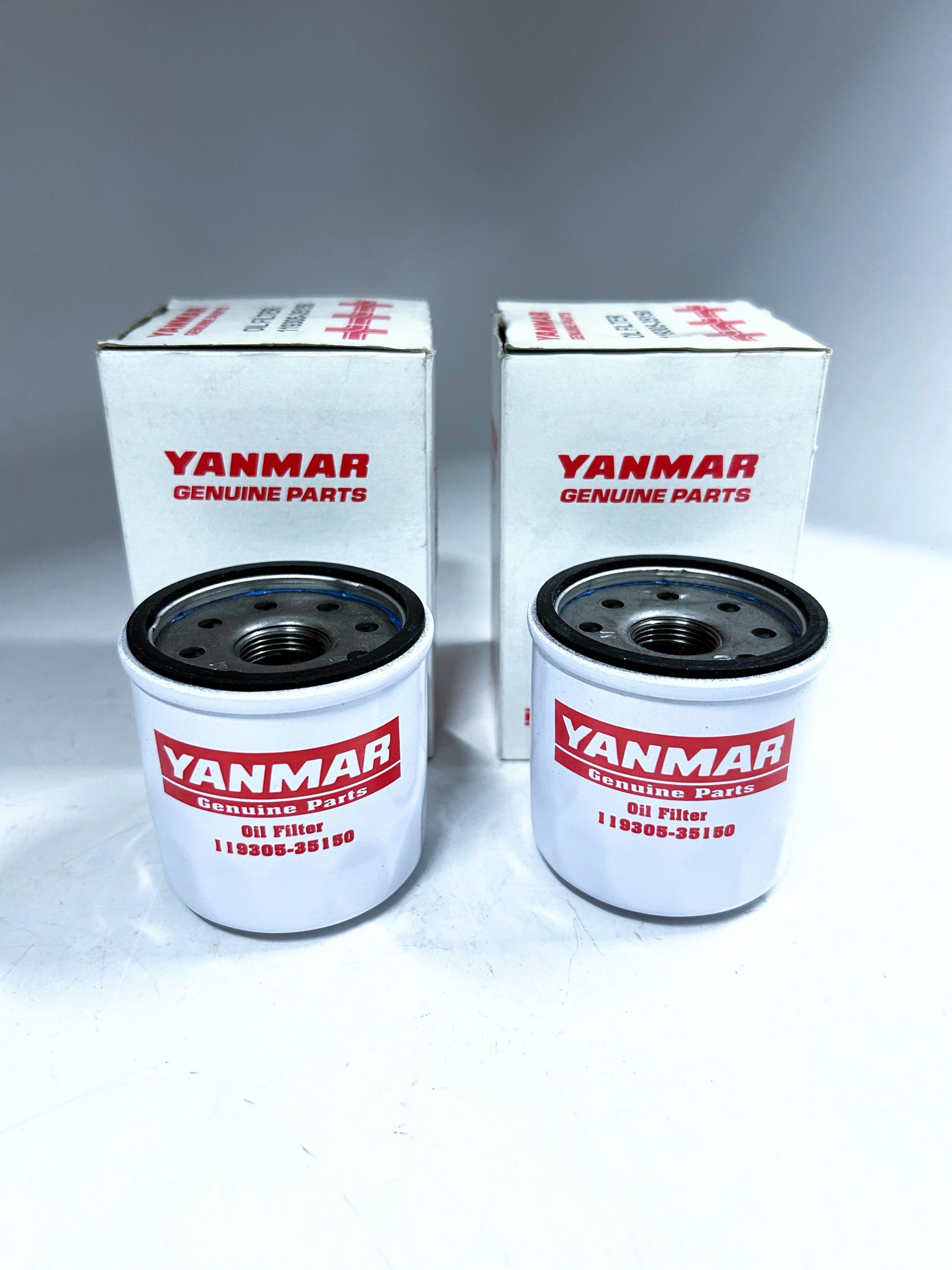 -NEW- Yanmar 119305-35150, Engine Oil Filter, 2 Pack, OEM - Max Marine Outlet