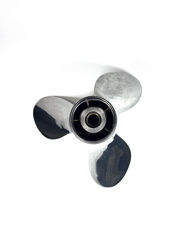 Suzuki 3 x 14 x 22P Right Hand, Stainless Steel Propeller, 990C0-00610 ...