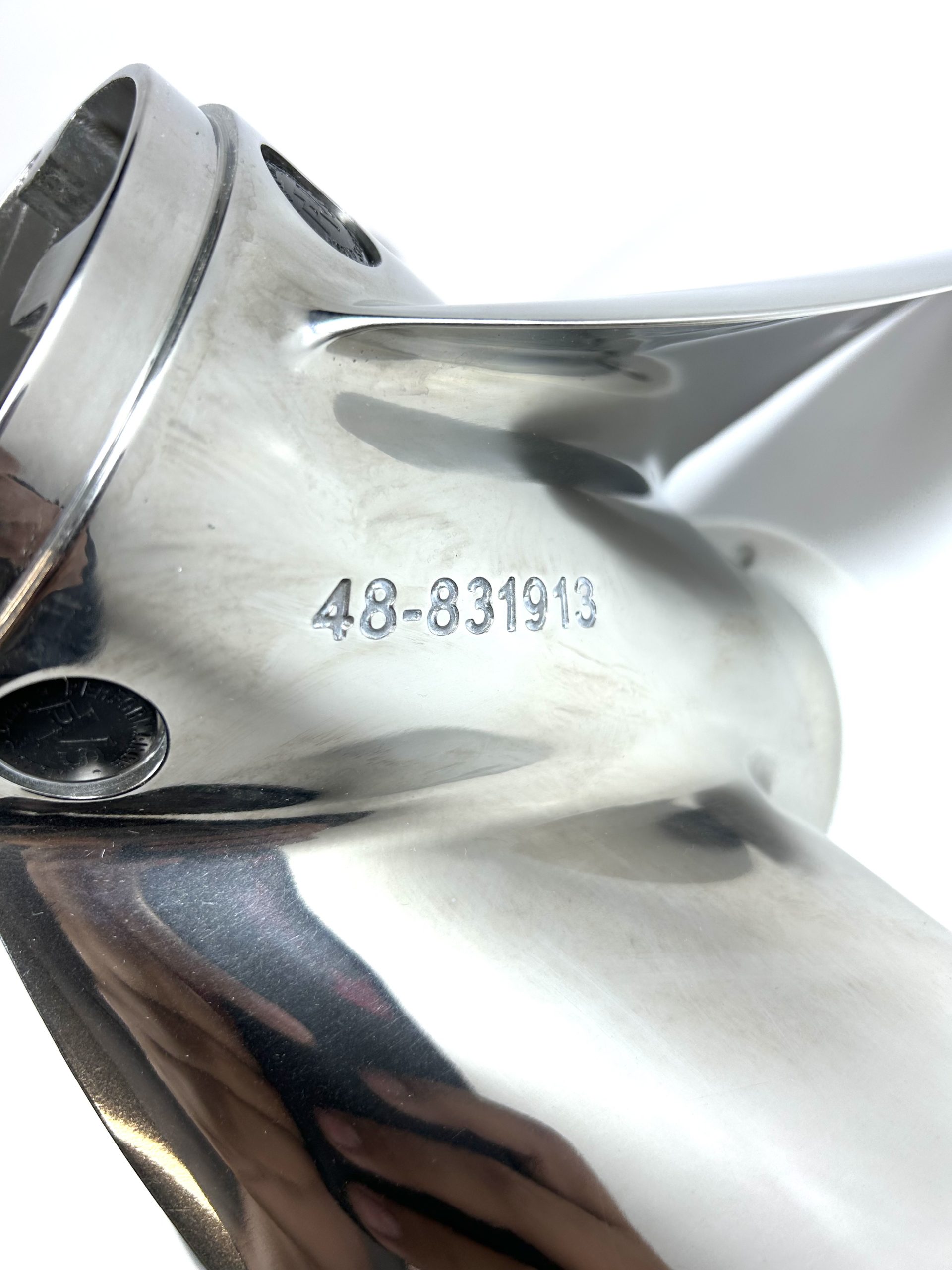-NEW- Mercury 4 x 15.25 x 27P, Bravo 1 FS Pro Finish Propeller 48 ...
