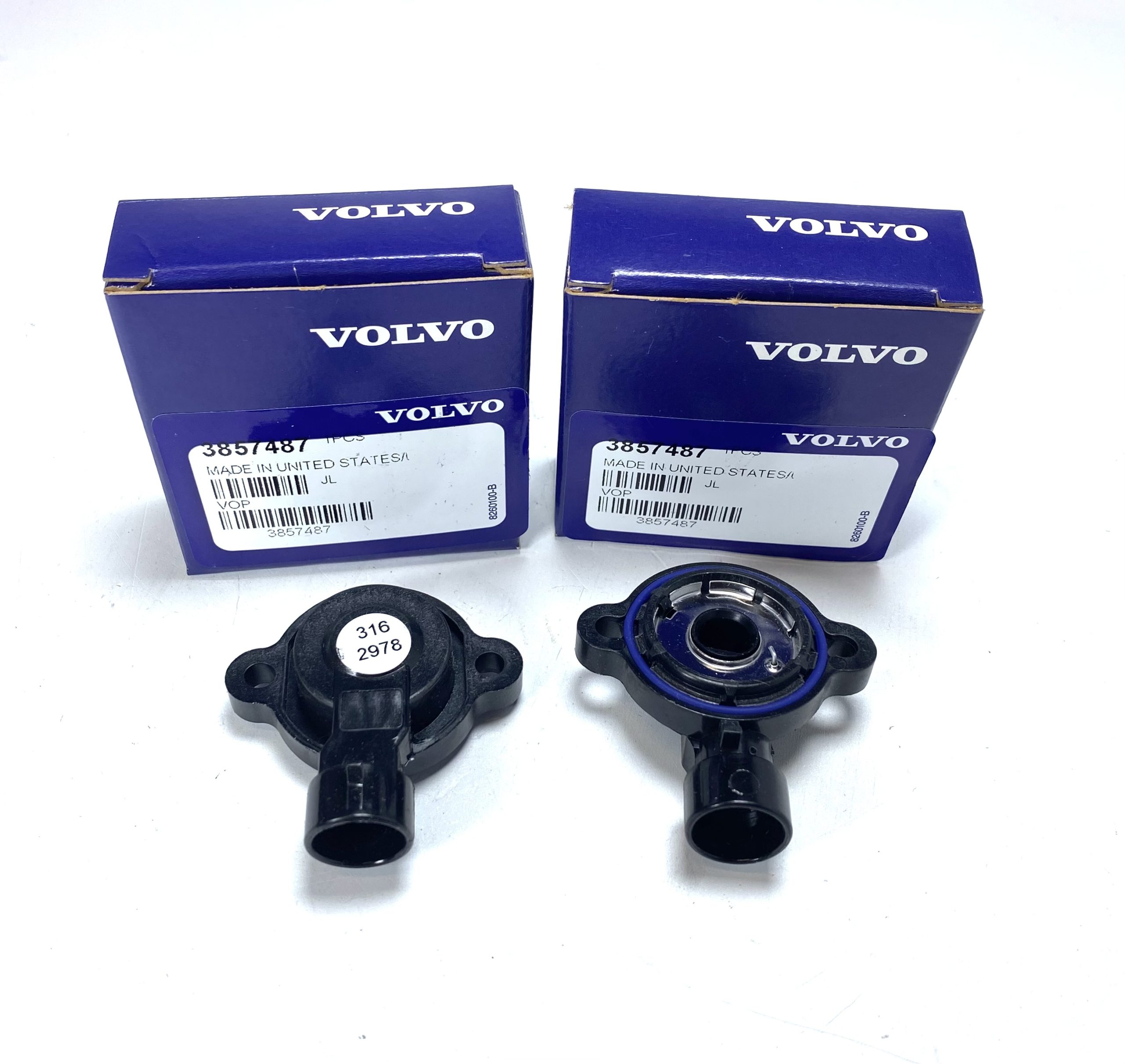 -NEW- Volvo Penta 3857487 , Throttle Position Sensor - 2 Pack - Max ...