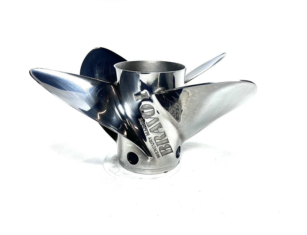 Mercury 4 x 15.25 x 21P LH, Bravo 1 FS, Stainless Steel Propeller - Max ...