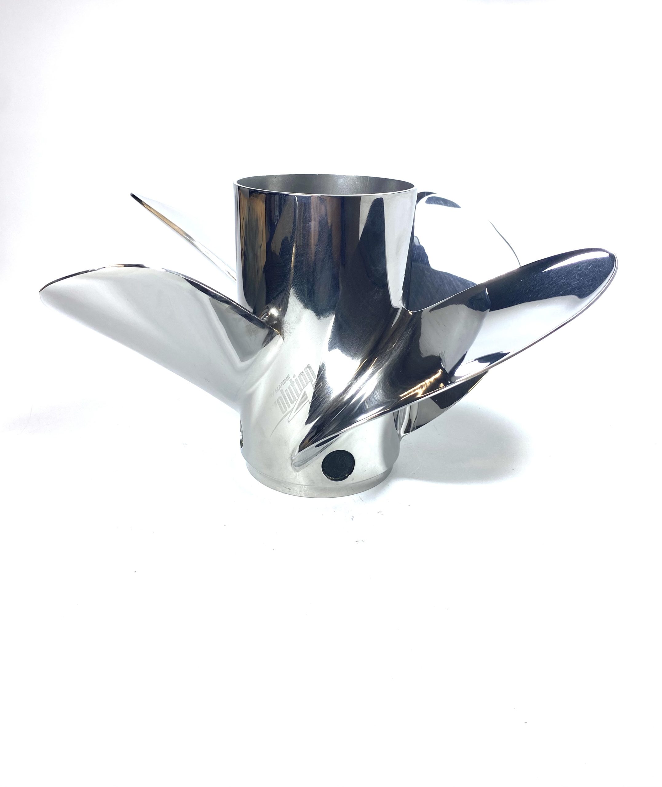 Mercury Rev 4 , 4 x 14.6 x 18P , Revolution 4 Stainless Steel Propeller ...