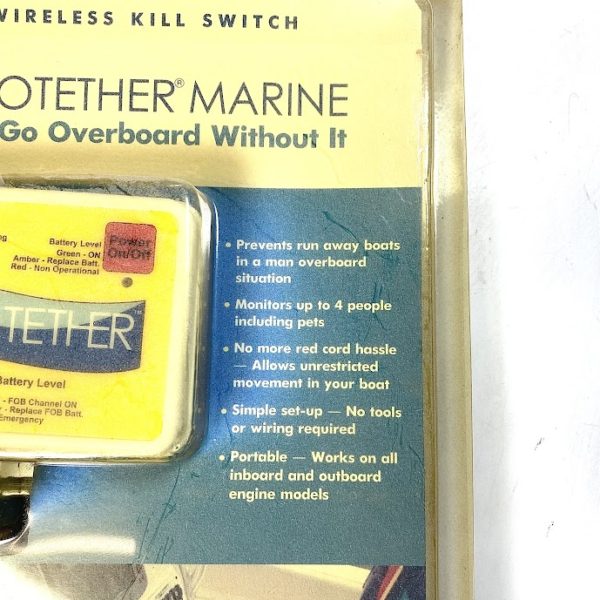 -NEW- Autotether Marine, Lanyard Free Wireless Kill Switch - Max Marine ...
