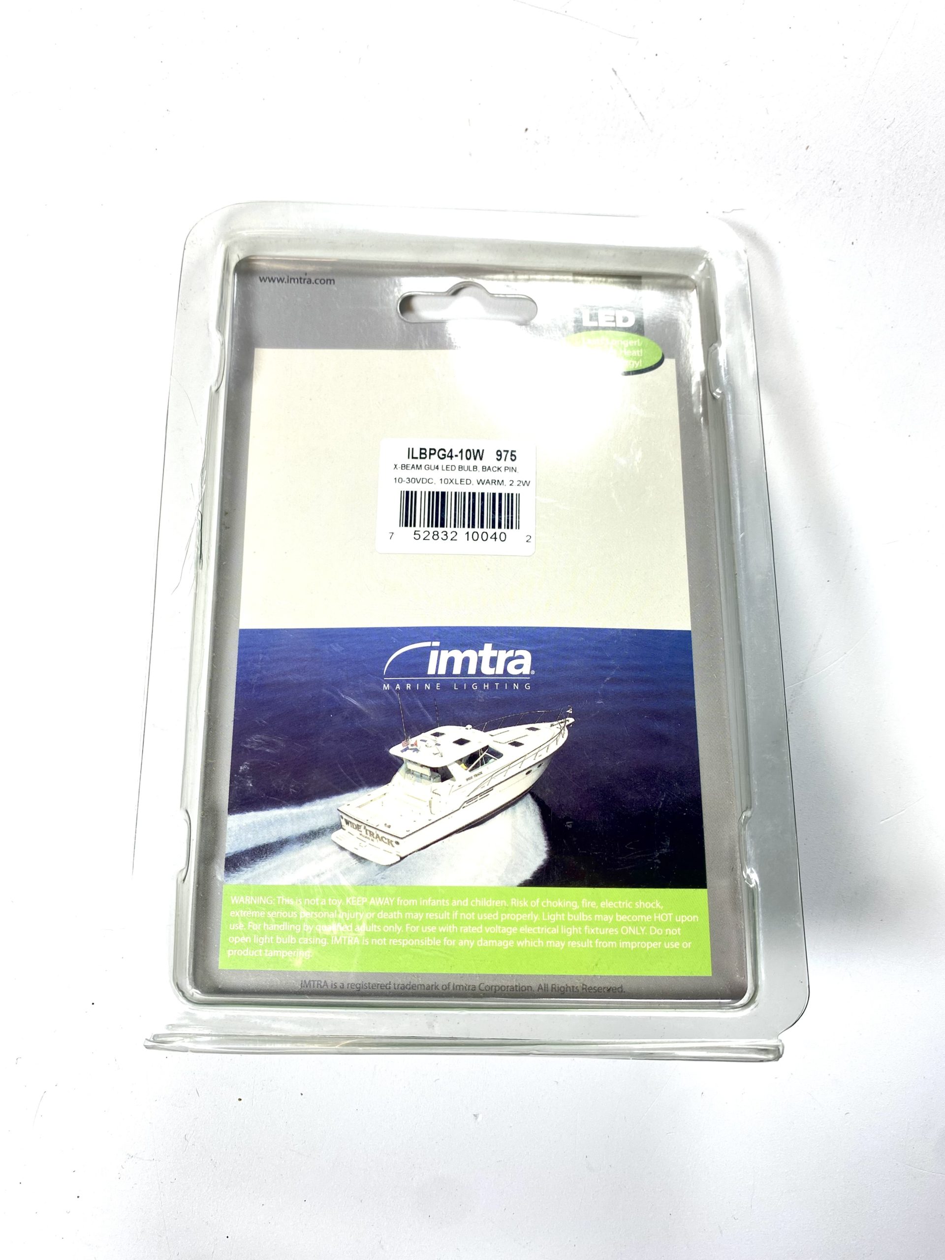 -NEW- Imtra ILBPG4-10W 975 , G4 Warm LED Replacement Bulb - 3 Pack ...