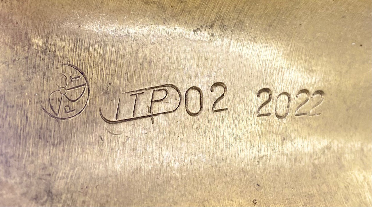 -NEW- ITP 610MM x 850MM x 4 Blade x 50MM Bore, RH, NiBrAl Propeller ...