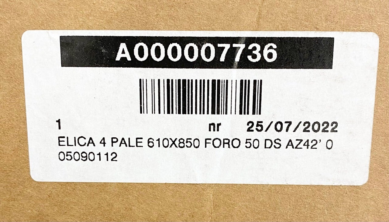 -NEW- ITP 610MM x 850MM x 4 Blade x 50MM Bore, RH, NiBrAl Propeller ...