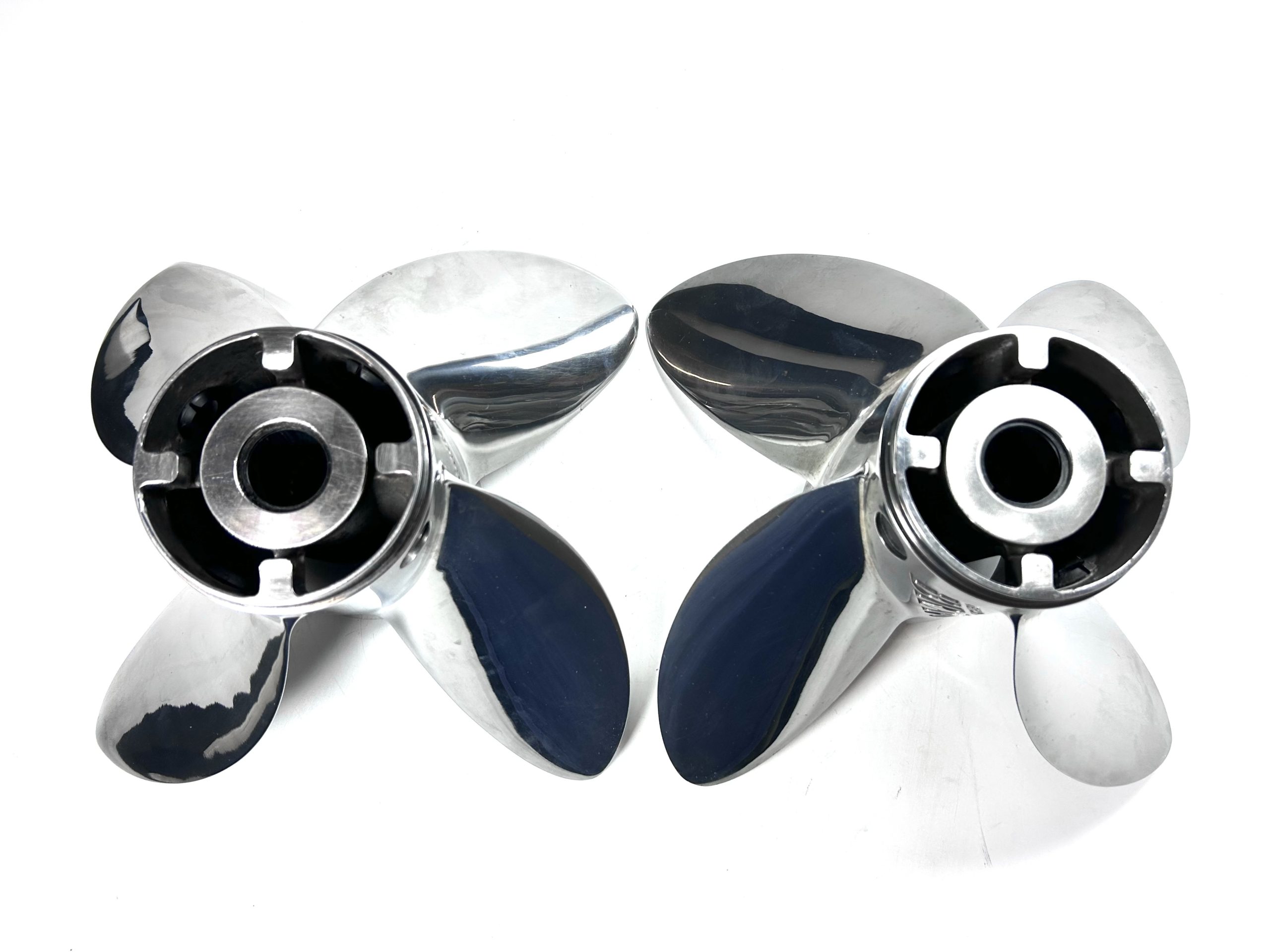-NEW- Mercury 3 x 15.25 x 25P , Bravo 1 FS Propeller Pair - LH + RH ...