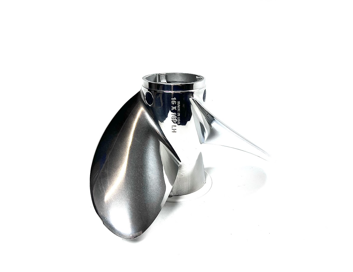 -NEW- Mercury 3 x 16 x 18 LH, Enertia Eco Propeller, 48-8M0151252 - Max ...