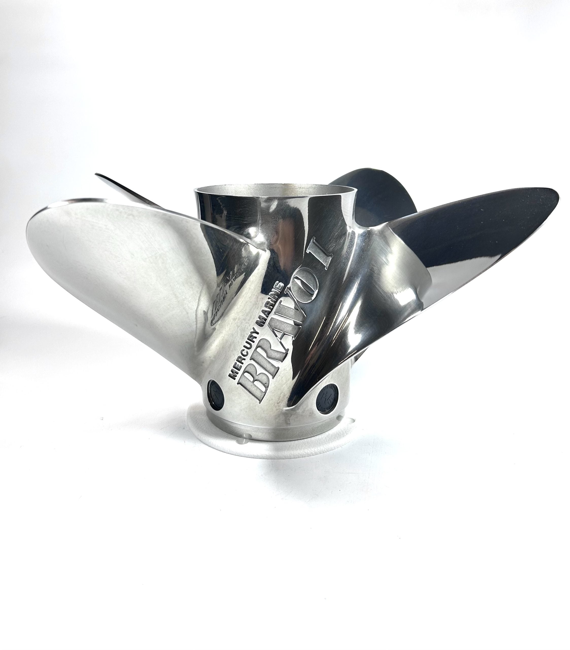-NEW- Mercury 4 x 15.25 x 27P, Bravo 1 FS Pro Finish Propeller 48 ...